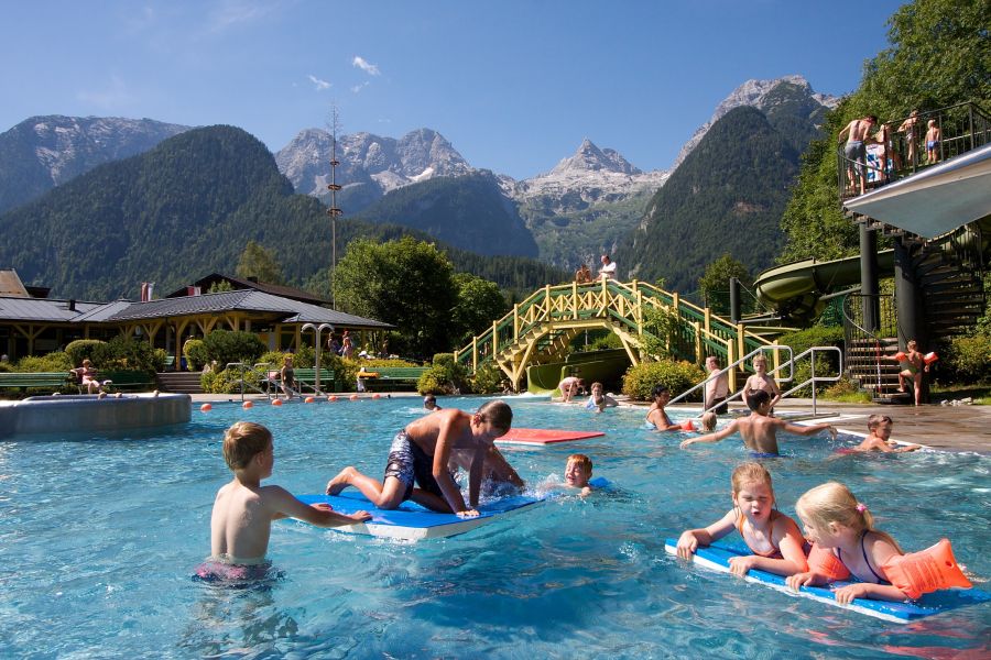 Freizeitanlage Steinbergbad in Lofer